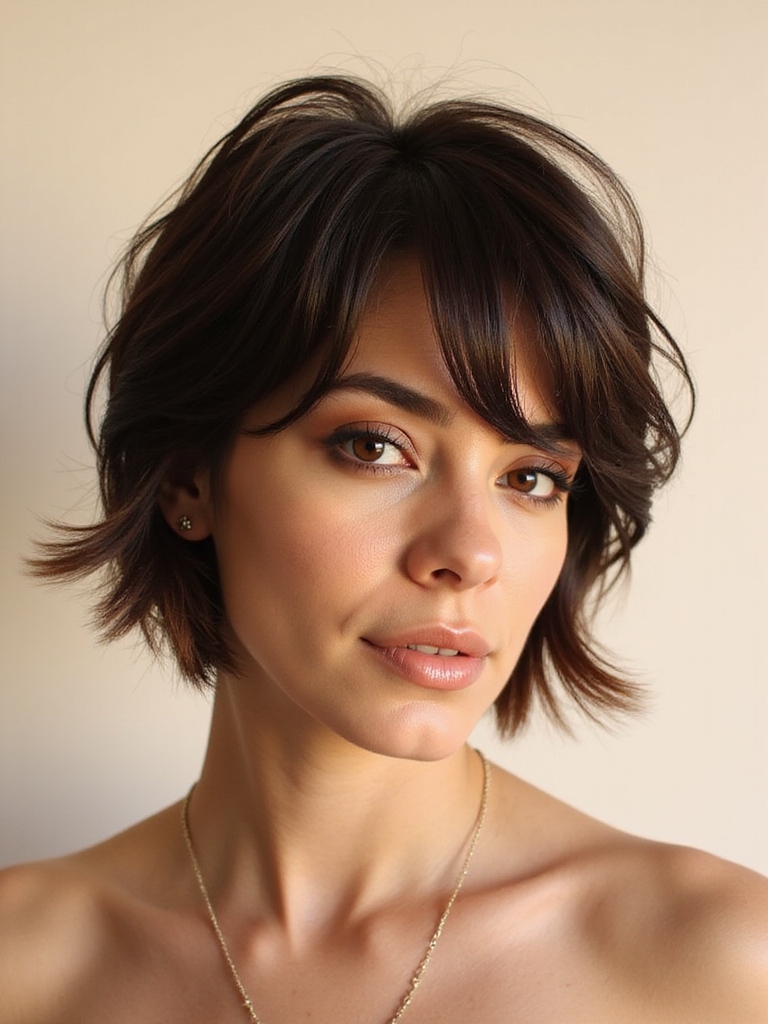 25+ Wolf Cut Short Hair From Cropped Top To Soft Flick