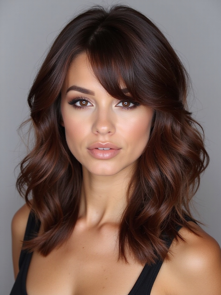 26+ Choppy Layered Haircuts For Medium Hair From Crown Flick To Bottom Bend