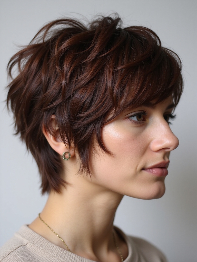 25+ Wolf Cut Short Hair From Cropped Top To Soft Flick