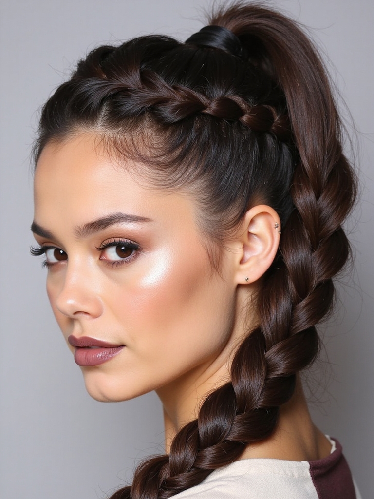 30+ Braided Ponytail Hairstyles Elegant Ways To Style With Ease